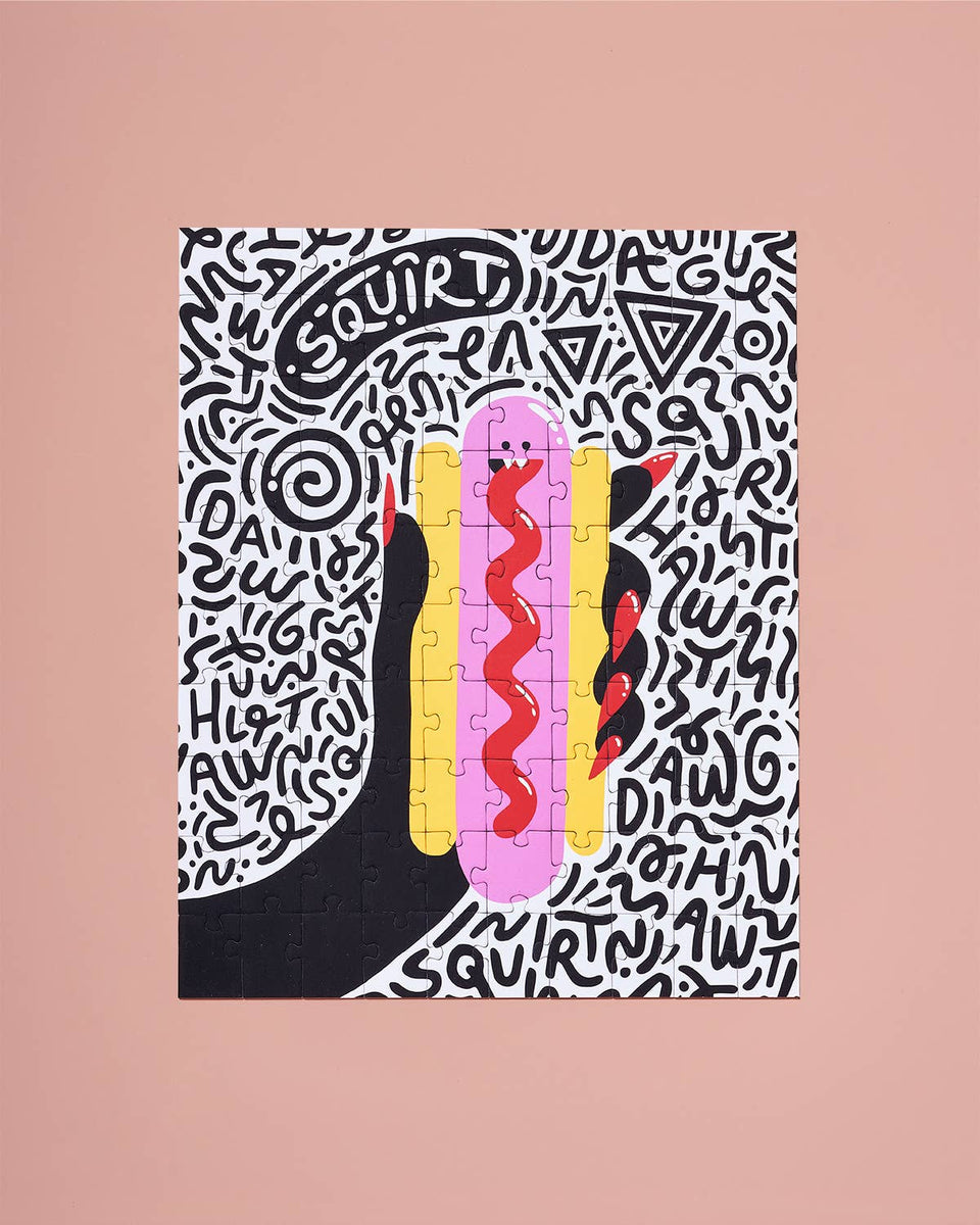 Hot Dog Monster 100 Piece Puzzle – Creative Women of the World
